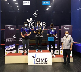Harith Danial back in action with national U17 title